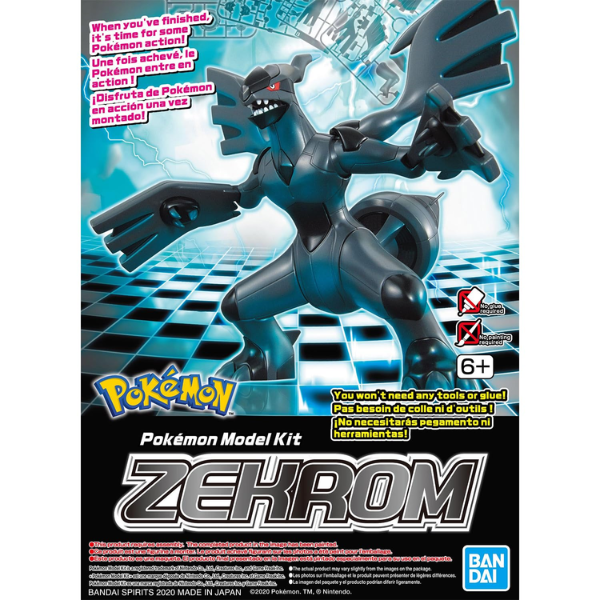 Bandai Pokemon Zekrom Model Kit – VTRGaming