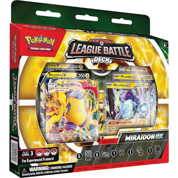 Pokemon TCG League Battle Deck Miraidon ex Level 3 – VTRGaming