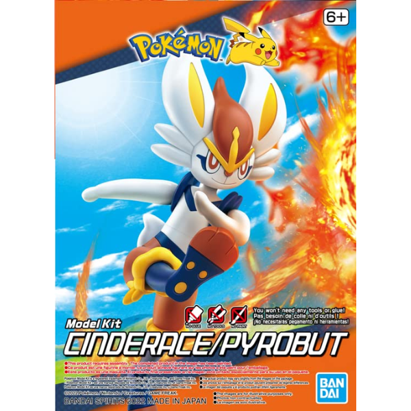 Bandai Pokemon Cinderace Model Kit – VTRGaming