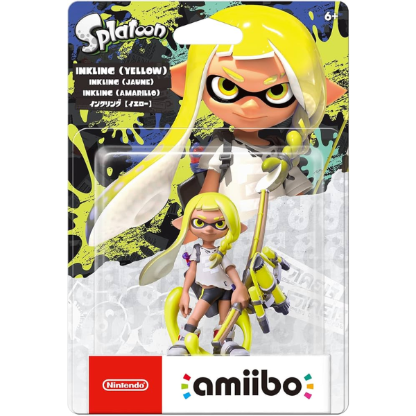 Inkling Amiibo (Yellow), Splatoon Series – VTRGaming