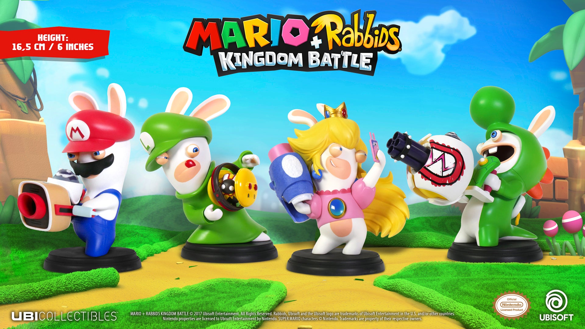 Mario + Rabbids Kingdom Battle: Rabbid 6" Figures – VTRGaming